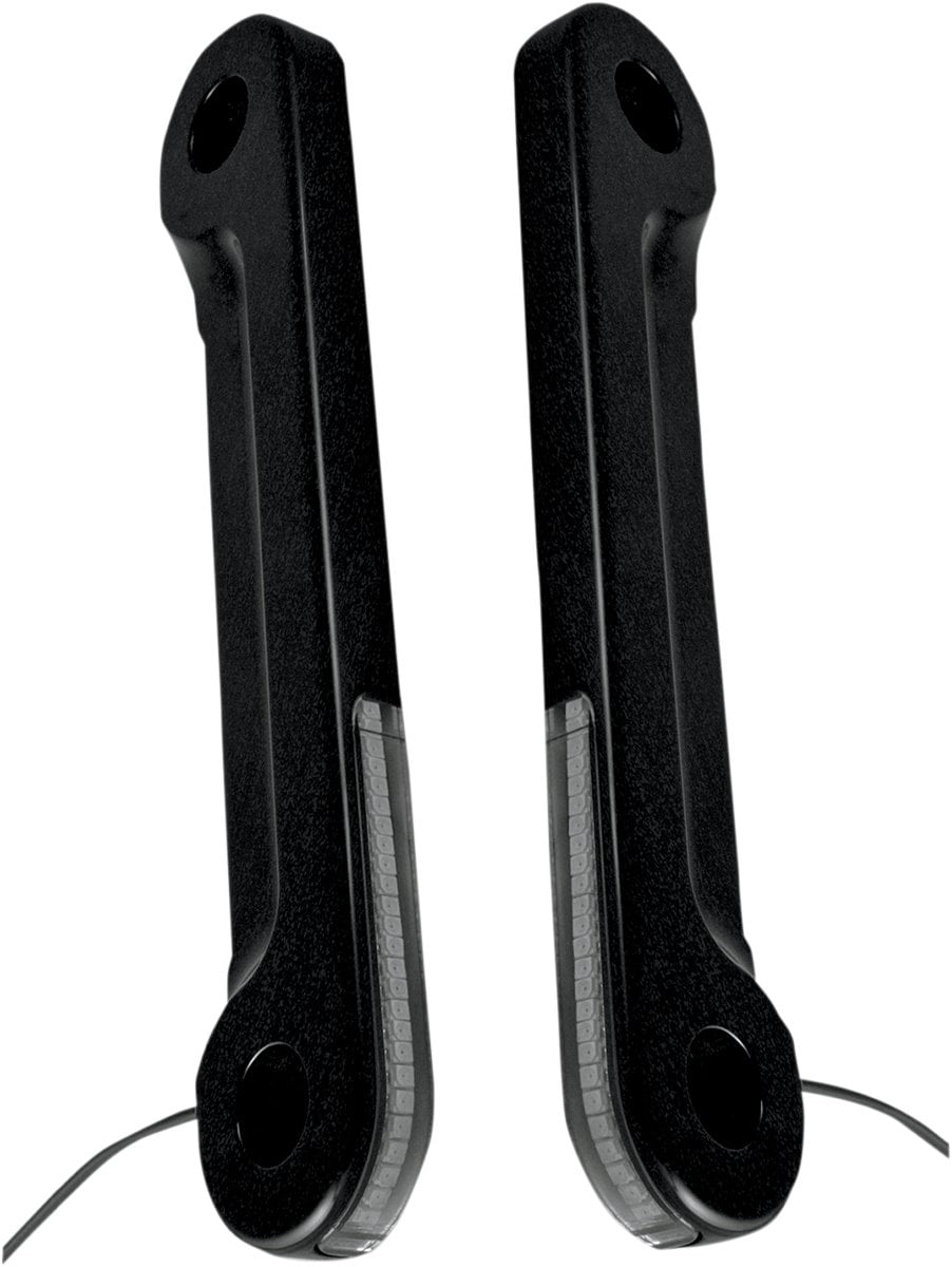 Alloy Art Black LED Front Signal Lights w/Smoke Lens (SGFS-2) - Walmart.com