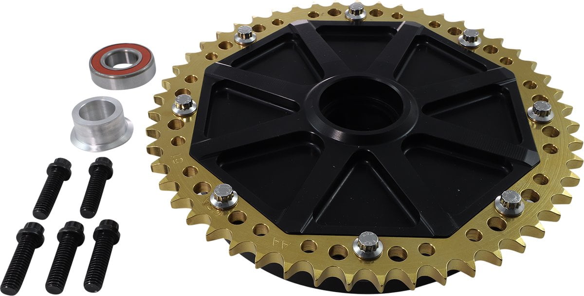 Alloy Art Gen 2 Chain Cush Drive Black/Gold 51 Tooth Conversion Kit ...