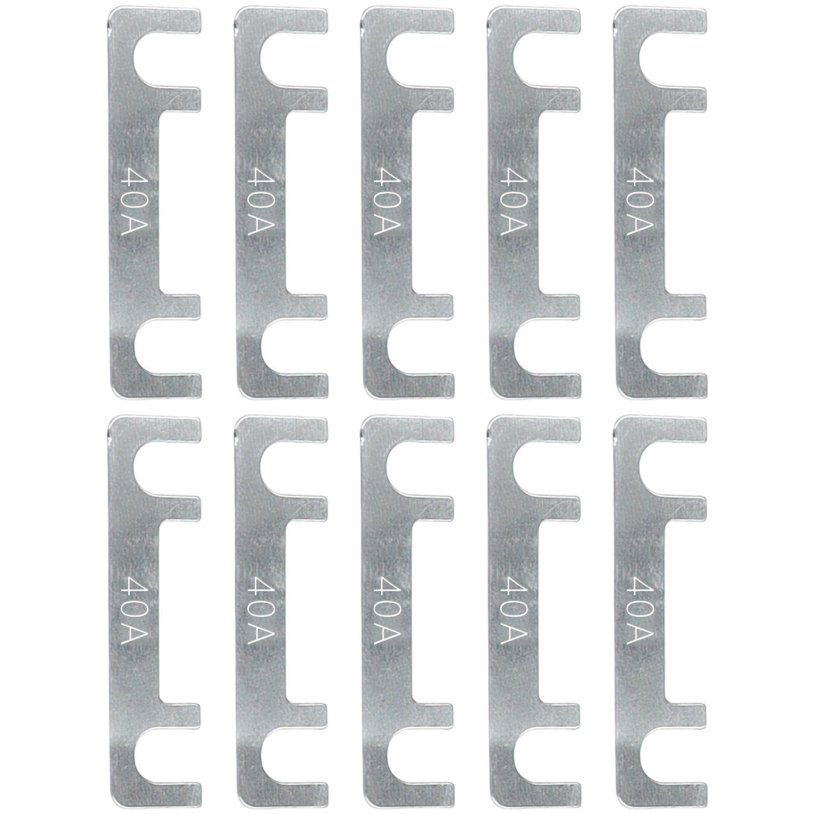 Alloy Automotive Fuses Blade 30-100A Flat Fuses Strips Stable Current ...