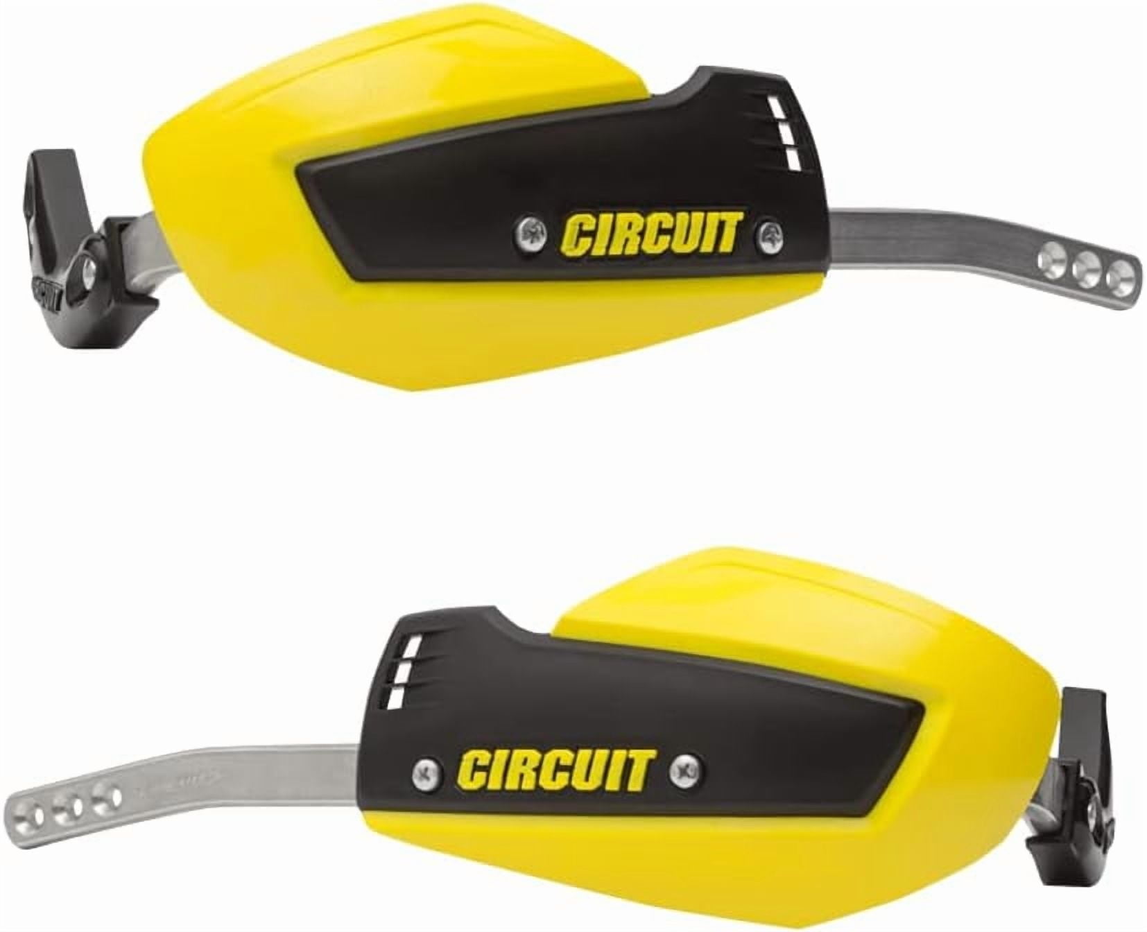 Alloy Bicomp Handguard Black/Yellow – Fat Bar – Circuit - Walmart.com