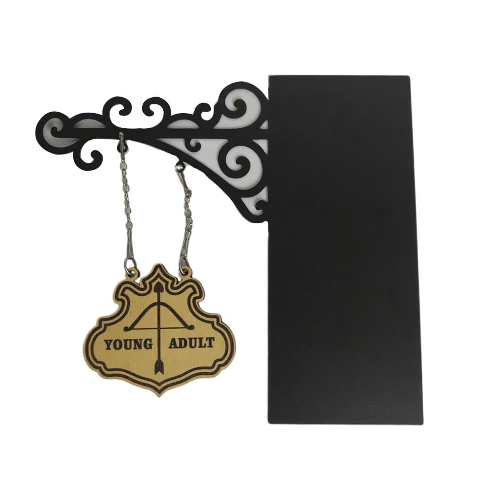 Alloy Bookshelf Label Holder for Library - Rust-Resistant, Easy to ...