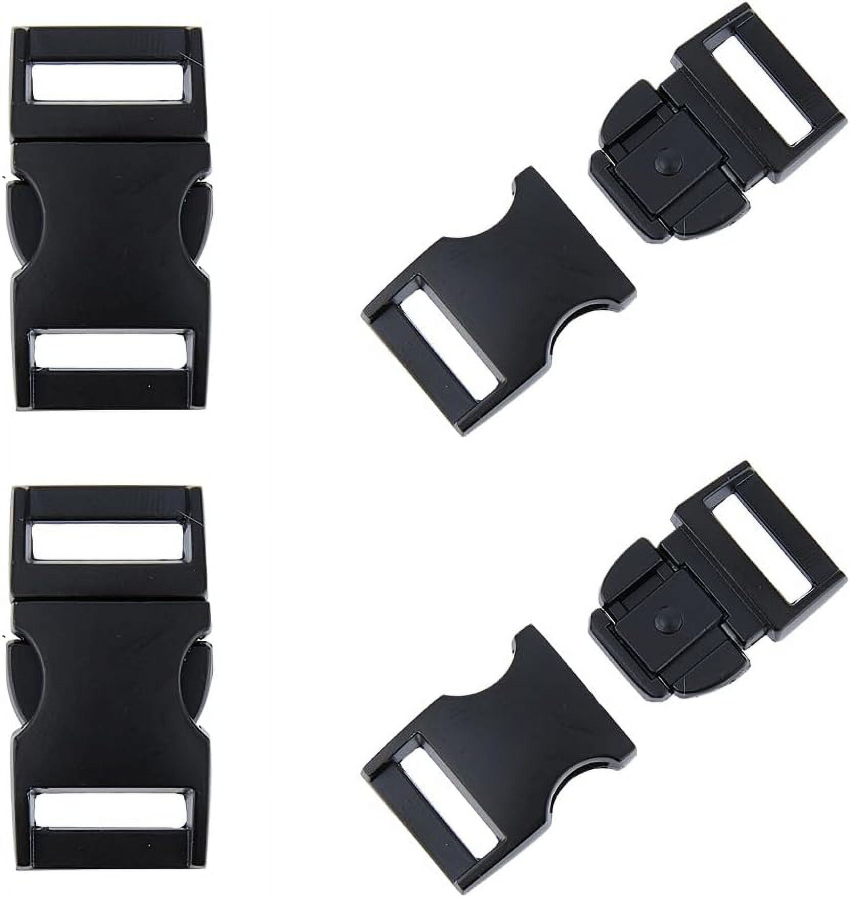 Alloy Buckle for Strap Replacement Side Buckle Black Platinum Quick ...