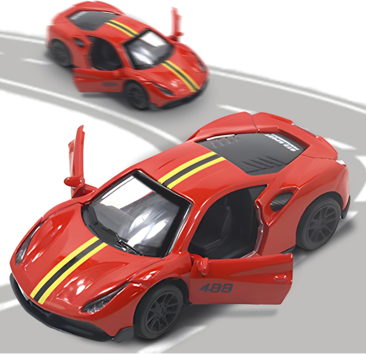 Alloy Car Model Drifting Spin Ornament, 2025 New Metal Dashboard ...