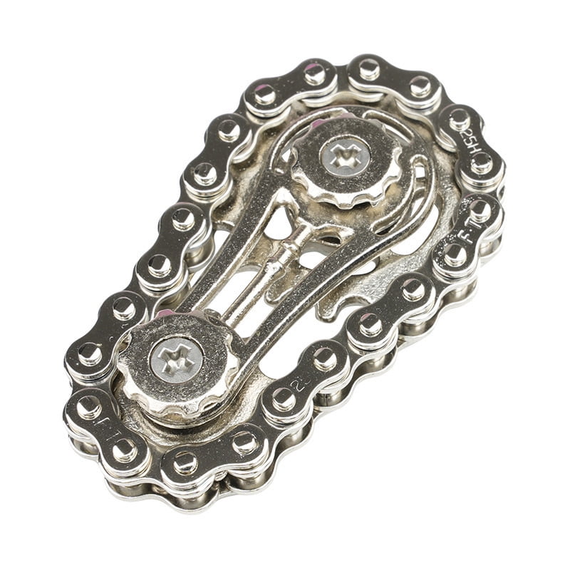 Alloy Chain Gear Gyro Fingertip Decompression Artifact Instafamous ...