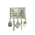 Alloy Compasses Brooch Pin Sturdy Design for Back to School Season as a ...