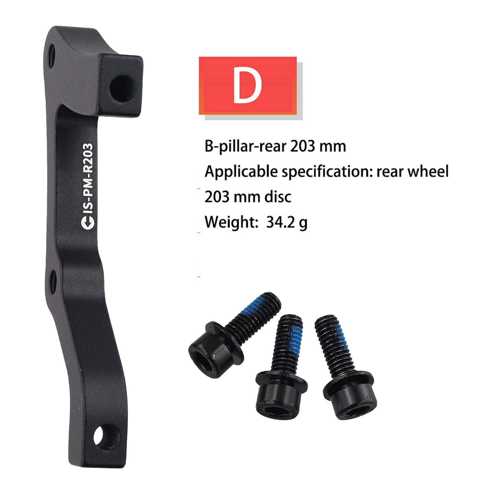 Alloy Converter Sensitive Brakes Disc Brake Adapter Parts Sports Mtb ...
