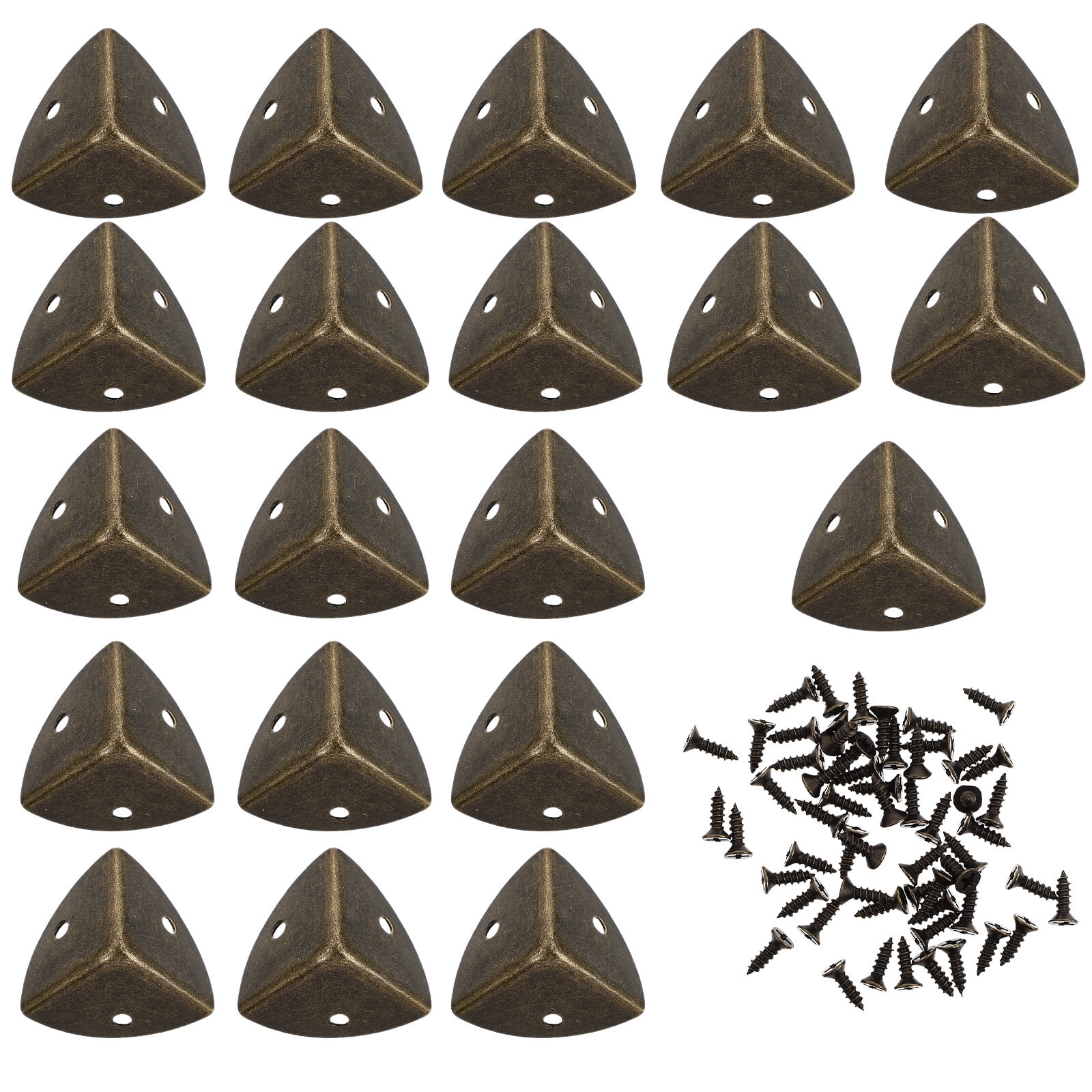 Alloy Corner Protector Stainless Steel Antique Protectors Angle Brackets 20 Pcs - Walmart.com