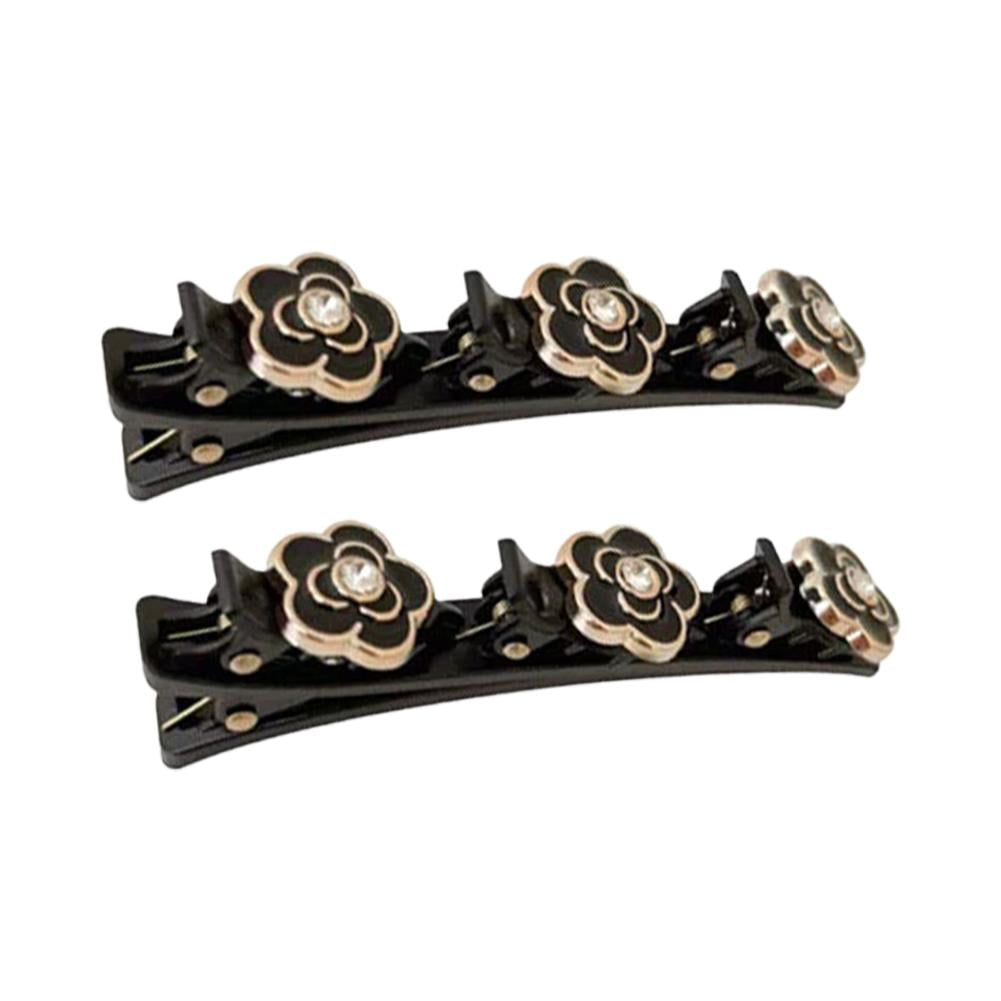 Alloy Duckbill Braided Hair Clips for Women: Multi-Functional, Portable ...
