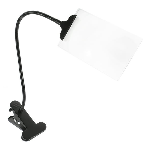 Screen Magnifier with LED Lighted Magnifying Glass and Mirror, Elderly ...