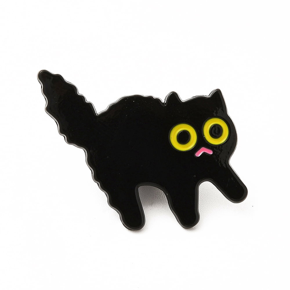 Alloy+Enamel 20 pc Cat Theme Enamel Pin Electrophoresis Black Alloy ...