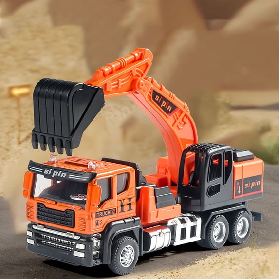 Alloy Engineering Vehicle Toy, Construction Play Set, Durable Abs ...