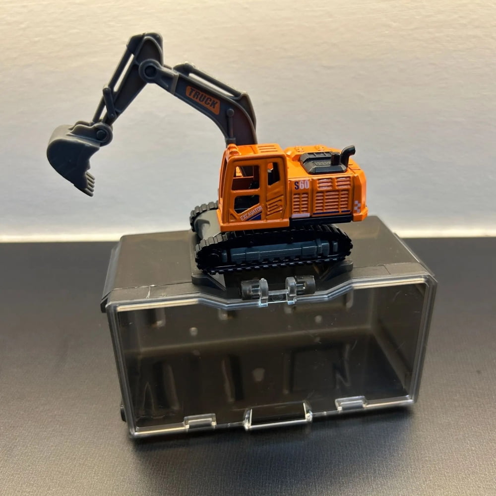 Alloy Engineering Vehicle Toys for Kids 1:64 Diecast Excavator Mixer ...