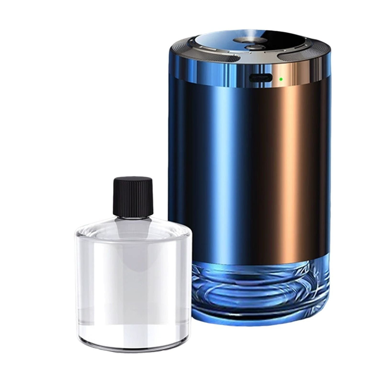 Alloy Essential Oil Diffuser Metal Rechargeable Five Speed Charging Car ...