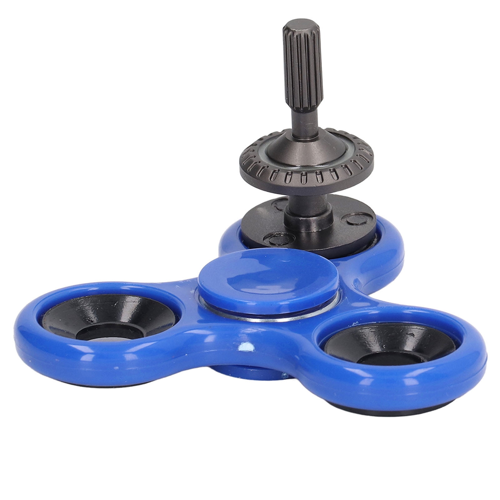 Alloy Fingertip Gyroscope Toy Stress Relief Blue Luminous ADHD Sensory ...