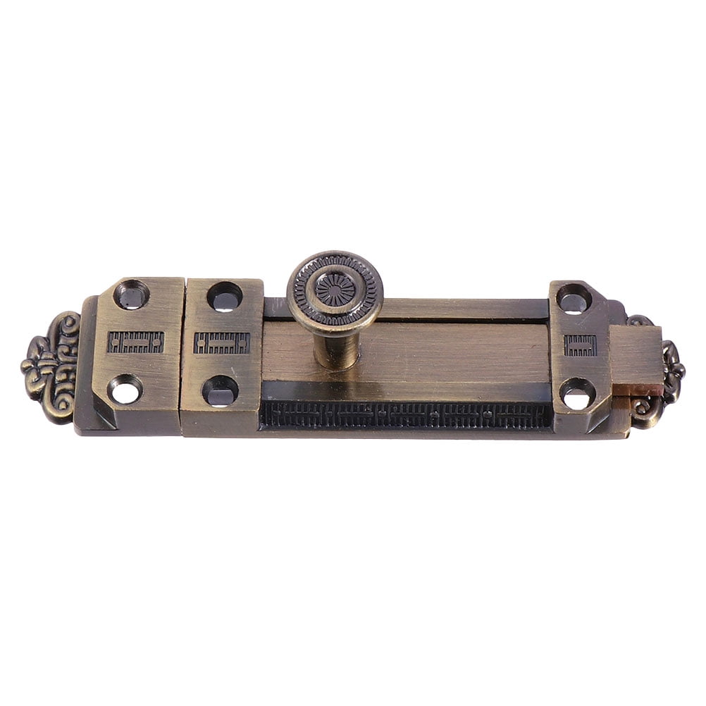 Alloy Flush Bolt Slide Latch Shoot Lock Sliding Door Handles Chocolate ...