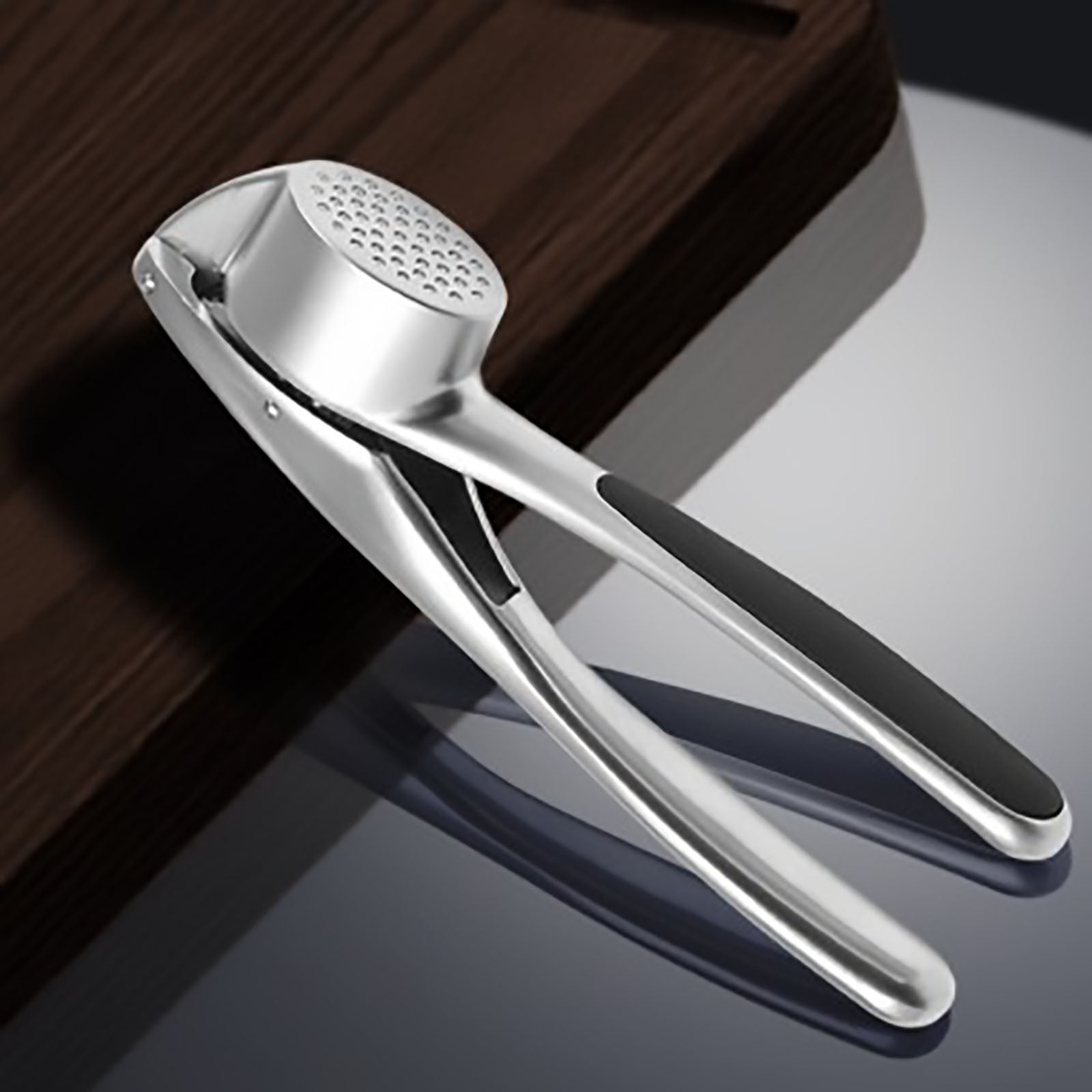 Alloy Garlic Press-Heavy Duty Manual Garlic Crusher & Peeler-6.69 Inch ...