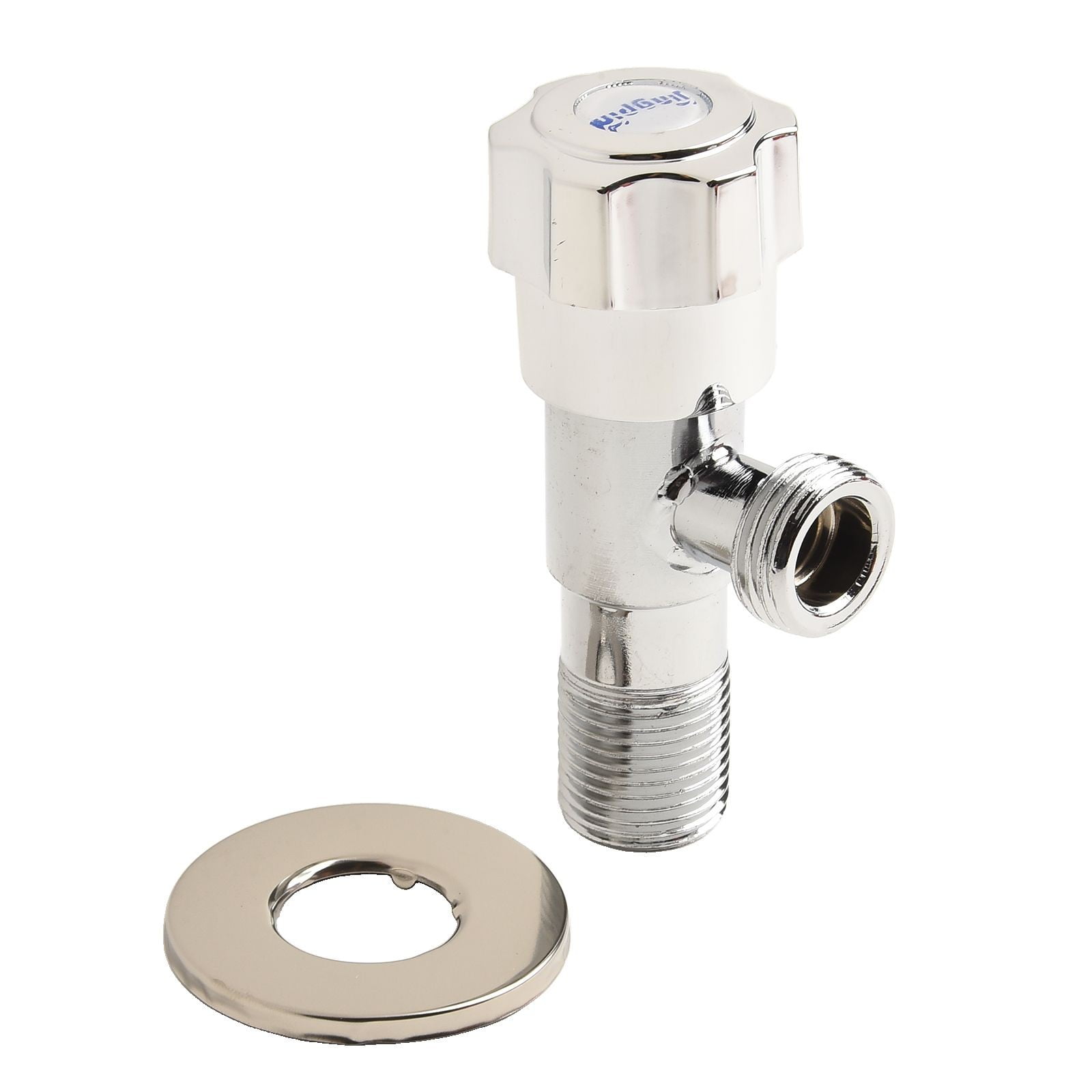 Alloy Hot and Cold Water Inlet Valve Bathroom Water Heater Stop Valve ...