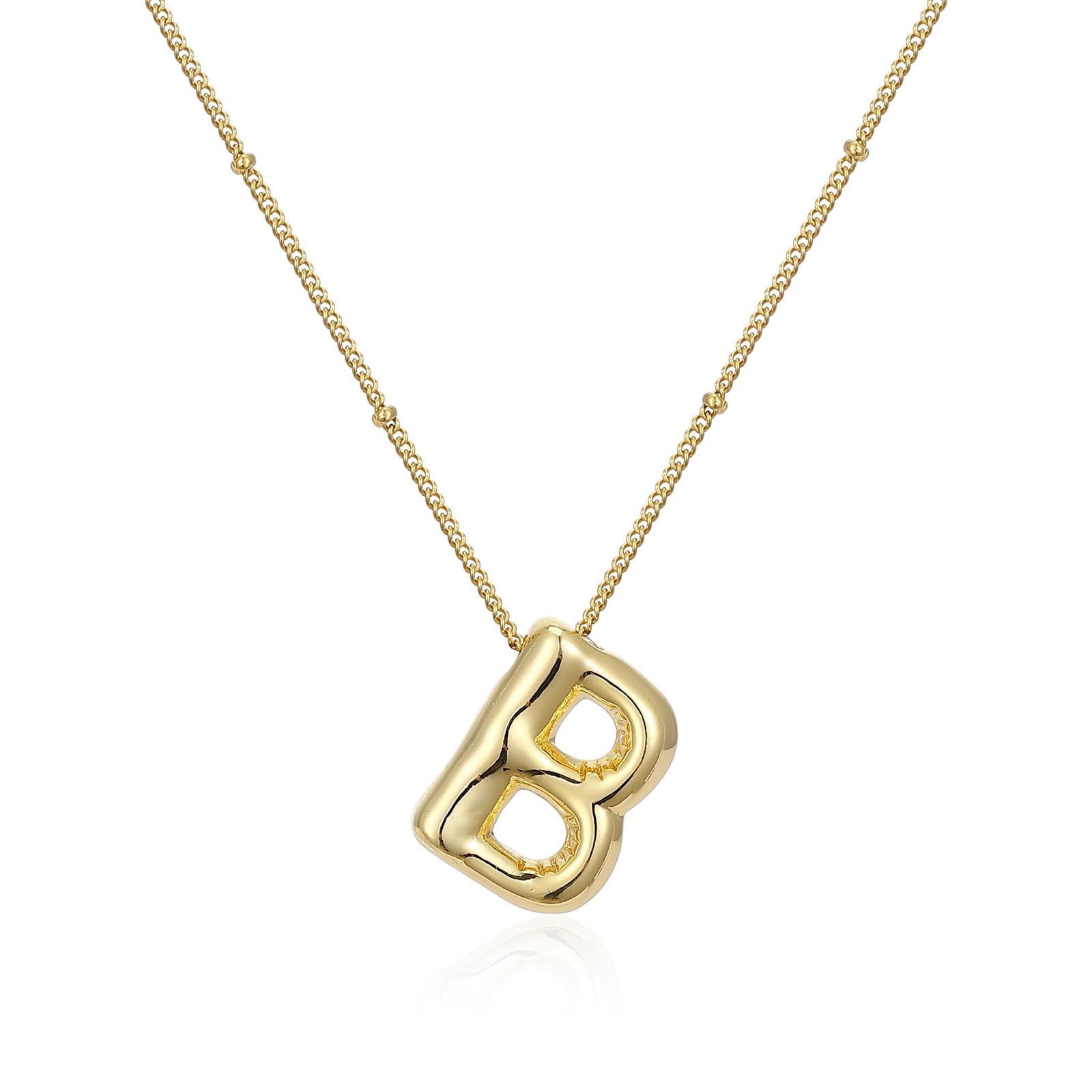 Alloy Letter Necklace Fun Fashion Statement Necklace Alloy Texture ...