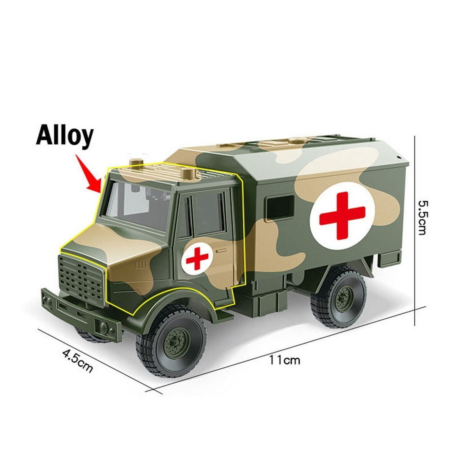 Alloy Metal Car Clockwork Simulation Military Armed Tank Armored ...