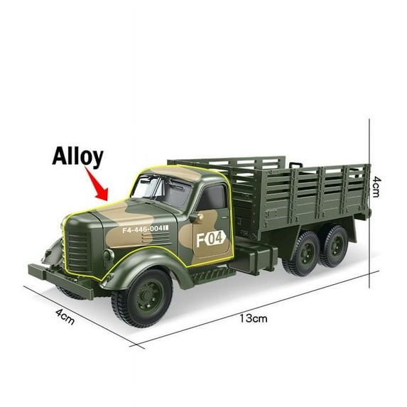 Alloy Metal Car Clockwork Simulation Military Armed Tank Armored ...