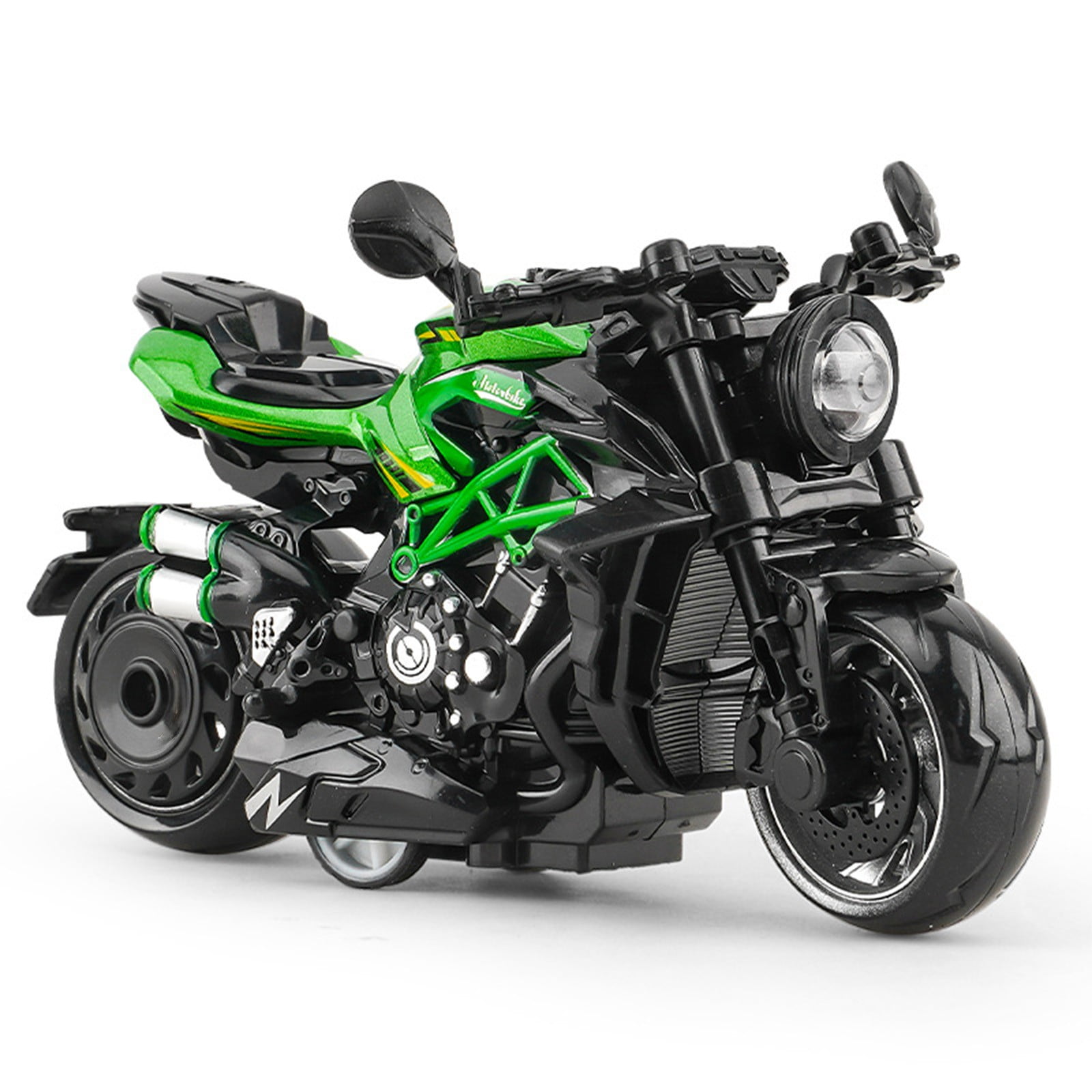 Alloy Metal Diecast Motorcycle Model Toy, 1:12 Scale Die-Cast ...