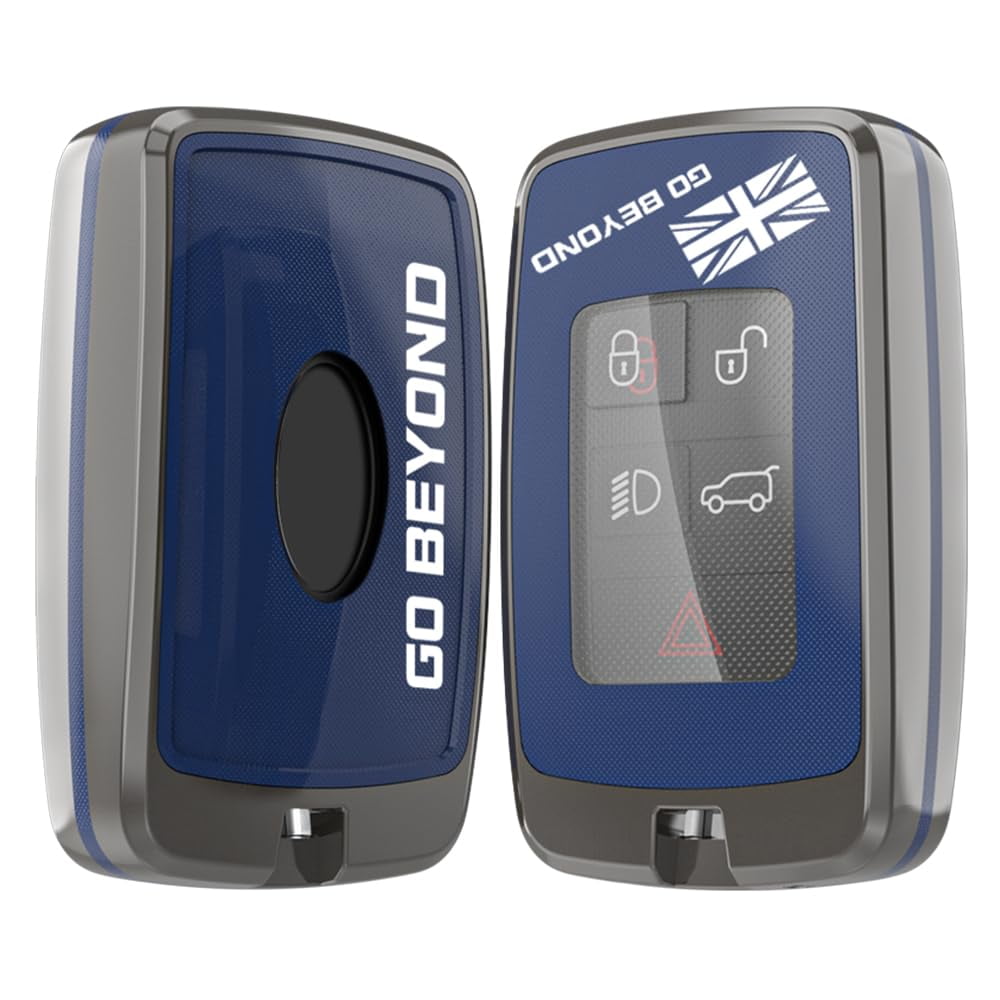 Alloy Metal Key Fob Cover,Compatible with LR Range Rover Evoque Velar ...