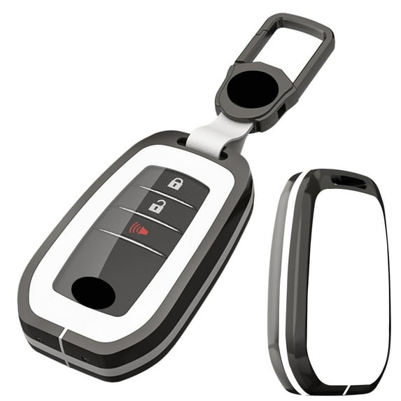 Alloy Metal Key Fob Cover,Compatible with Toyota Land Cruiser ...