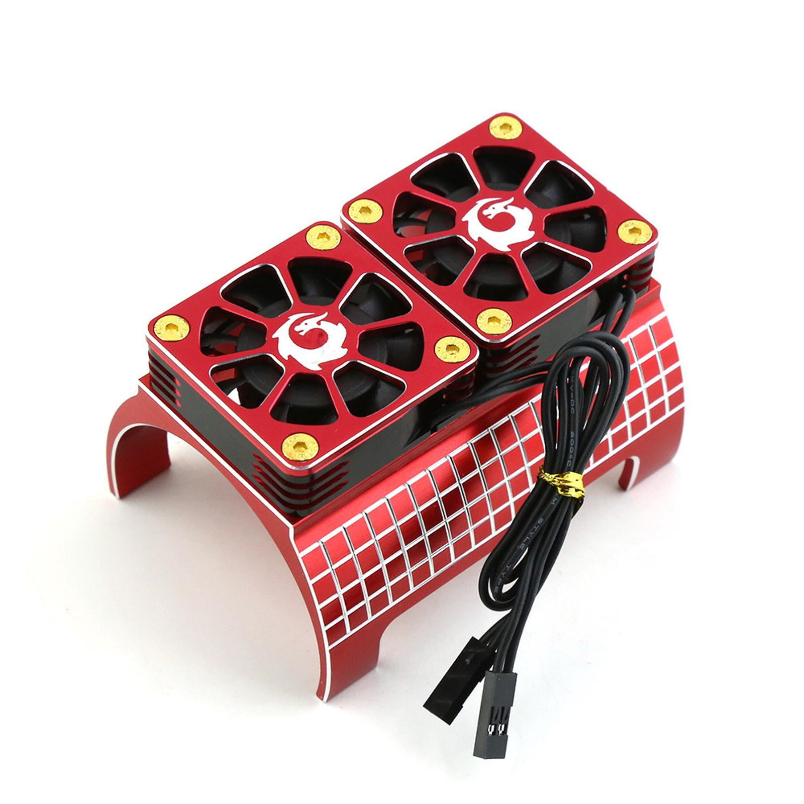 Alloy Motor Cooling Fan Brushless Motor Radiator for Traxxas X-Maxx 1/5 ...