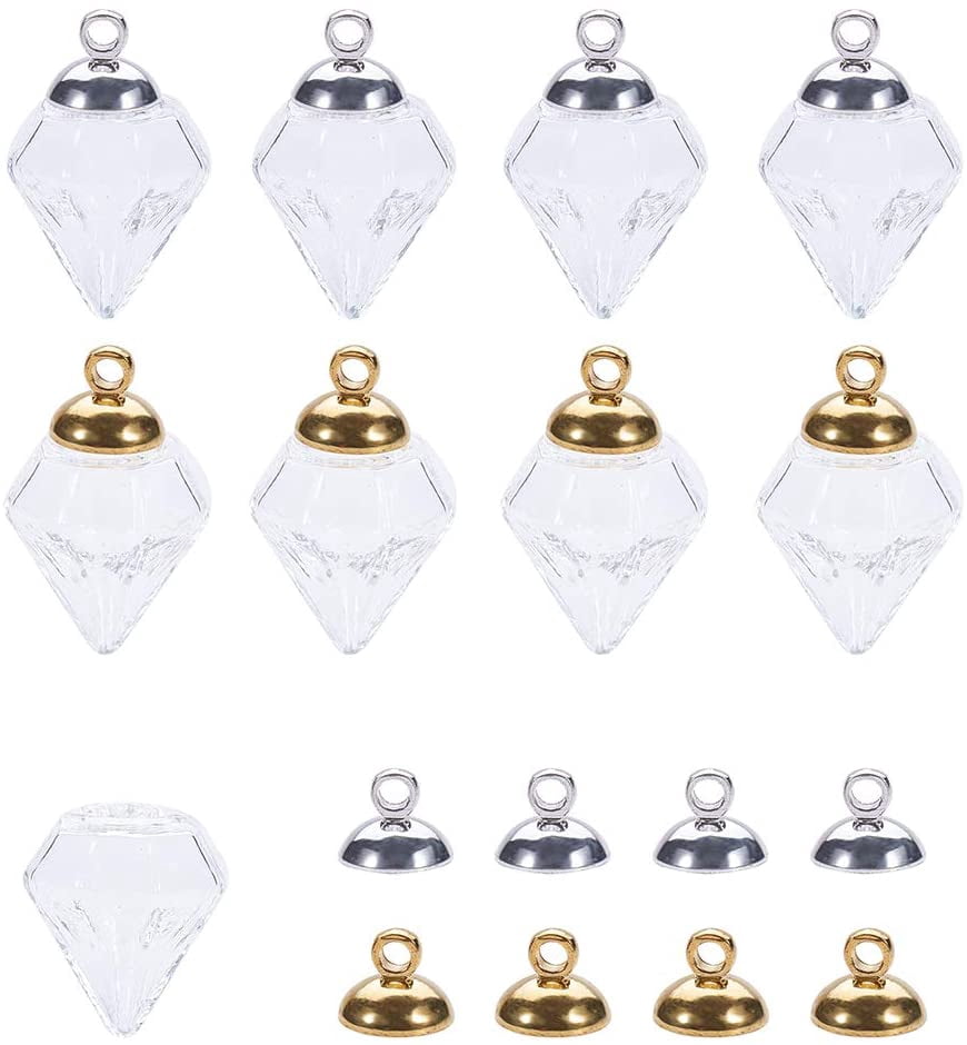 Alloy Pendant Bails Sets For Globe Glass Cover Pendant Making with ...
