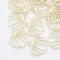 Alloy Pendants Scallop Light Gold 21x20.5x1mm Hole: 2mm Gold - Walmart.com