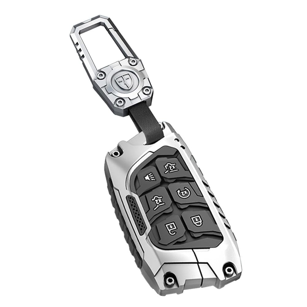 Alloy Protection Key Fob Cover Compatible with Cadillac 2020 - 2024 ...