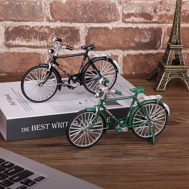Alloy Racing Bike Art Craft Handmade Bike Model Home Office Cafe Desk ...