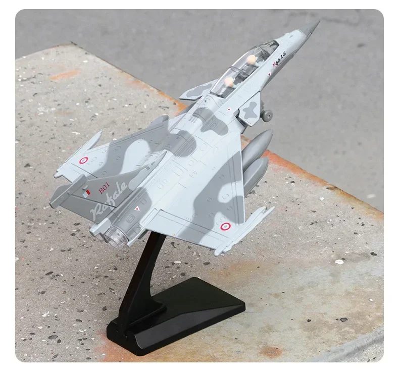 Alloy Rafale Fighter model acoustooptic return force aviation military ...