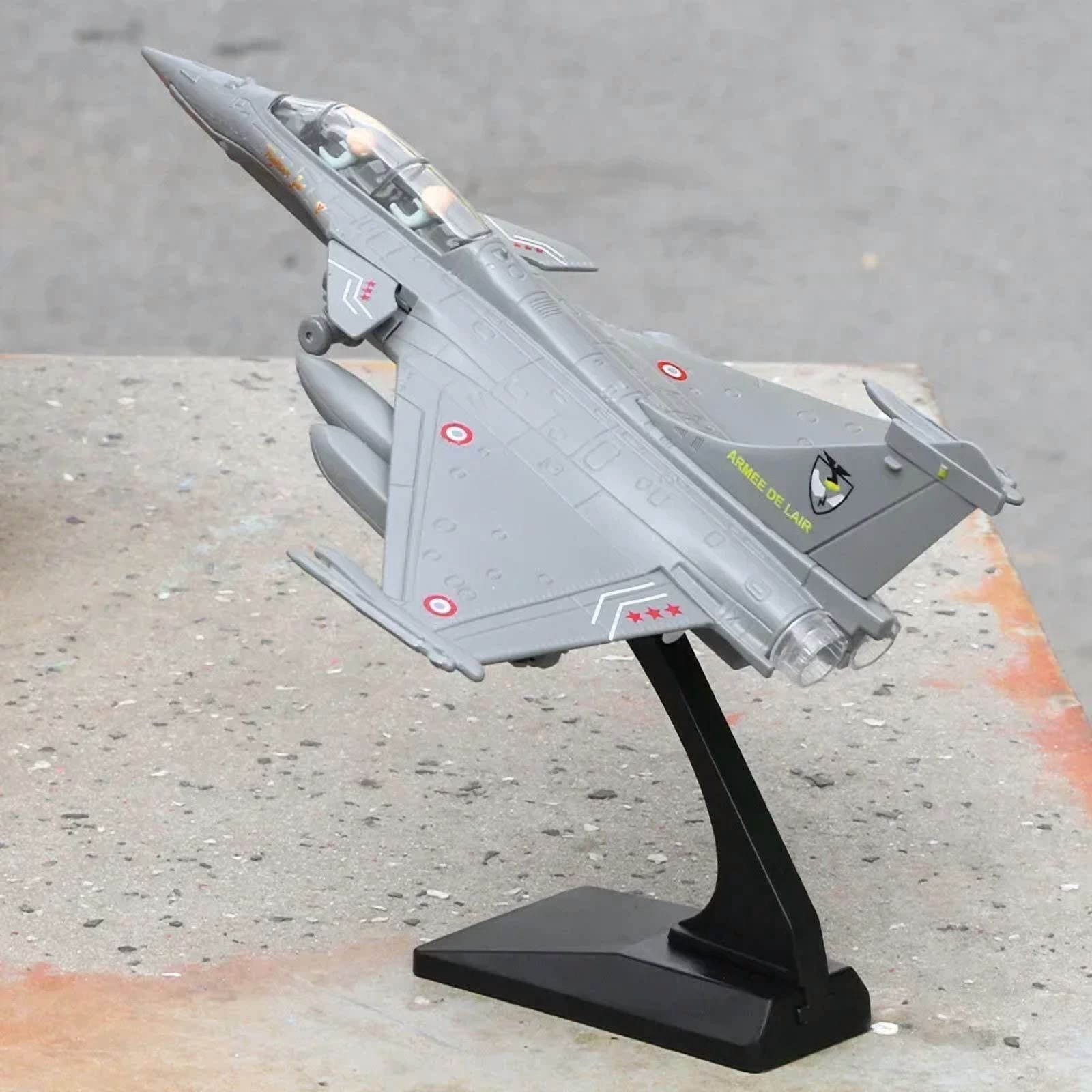 Alloy Rafale Fighter model acoustooptic return force aviation military ...