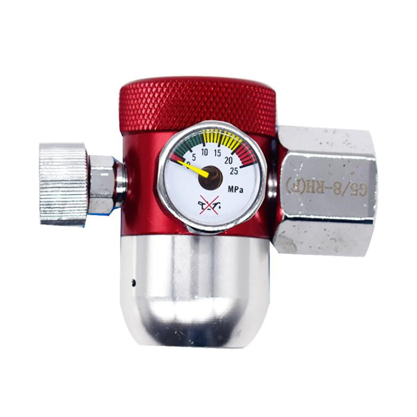Alloy Regulator TIG Welder Pressure Reducing Valve With Gauge Meter G5 ...
