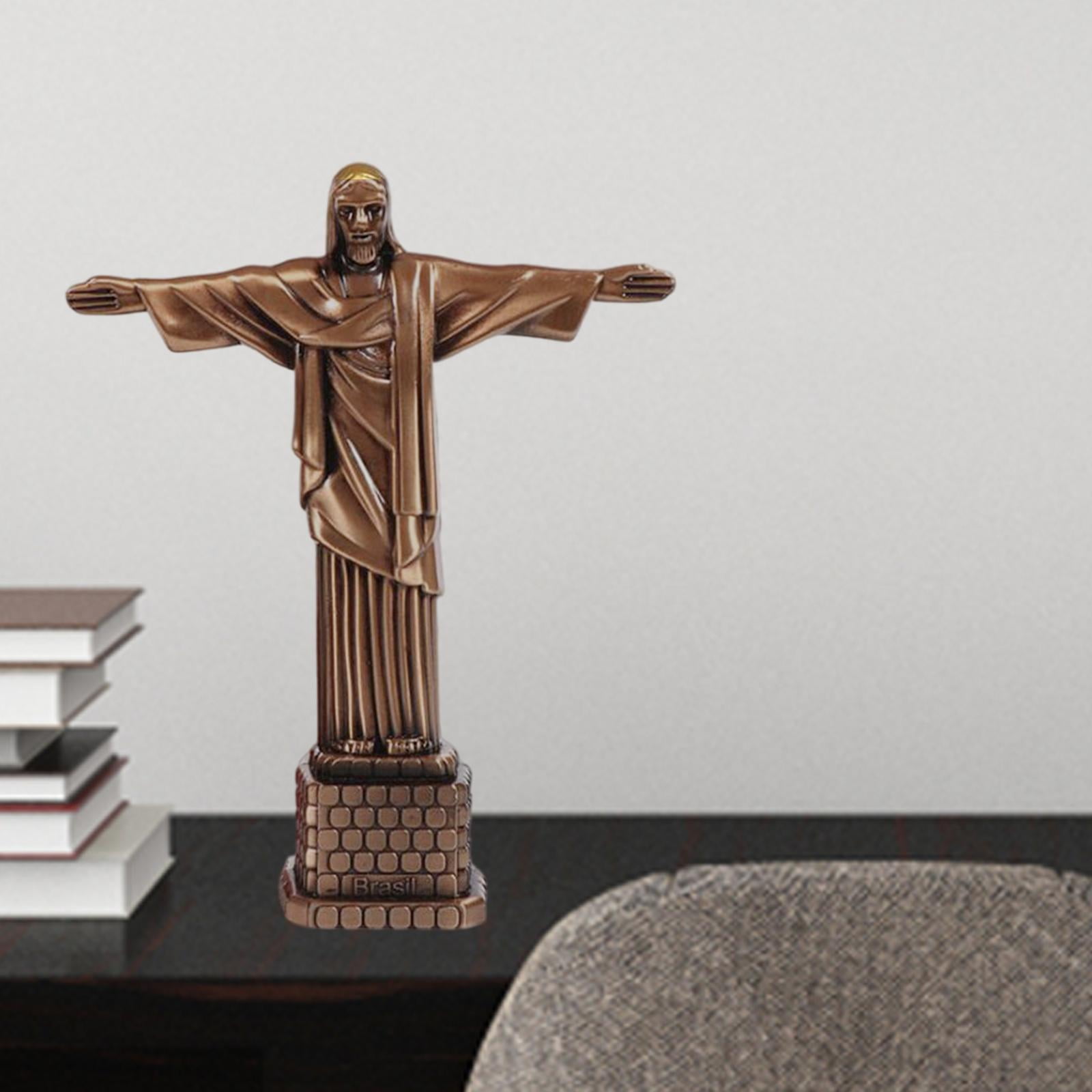 Alloy Religious Figure Model Art Decorative Crucifix Religious Figurine ...