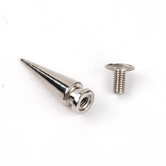 Alloy Rivets Set Cone Platinum 20.5x6.5mm and 6.5x7mm 2pcs/set DIY ...