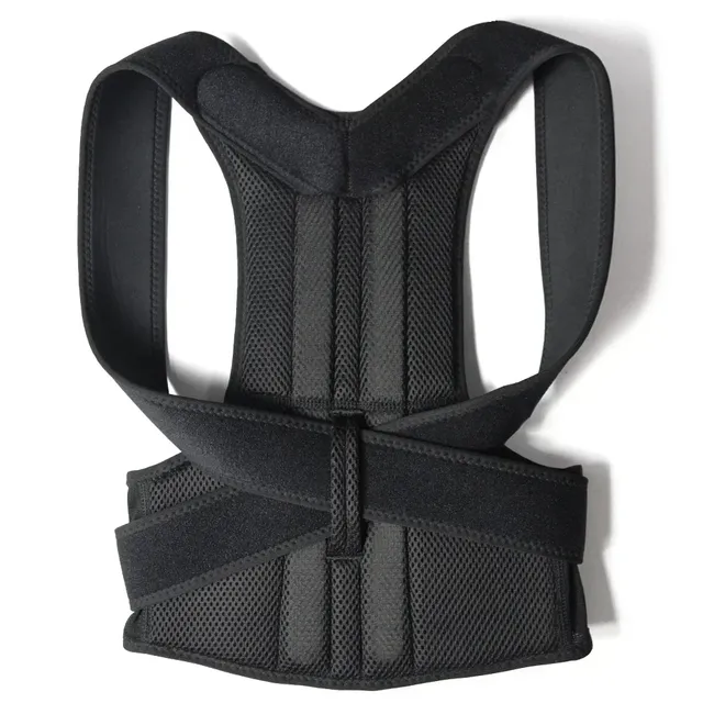 Alloy Rod Back Posture Corrector Orthotics Spine Side Bend Support the ...