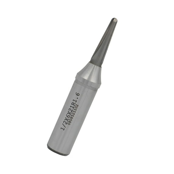 Alloy Router Bit 1/4inch or 1/2inch Shank Single Flute Cutter Straight ...