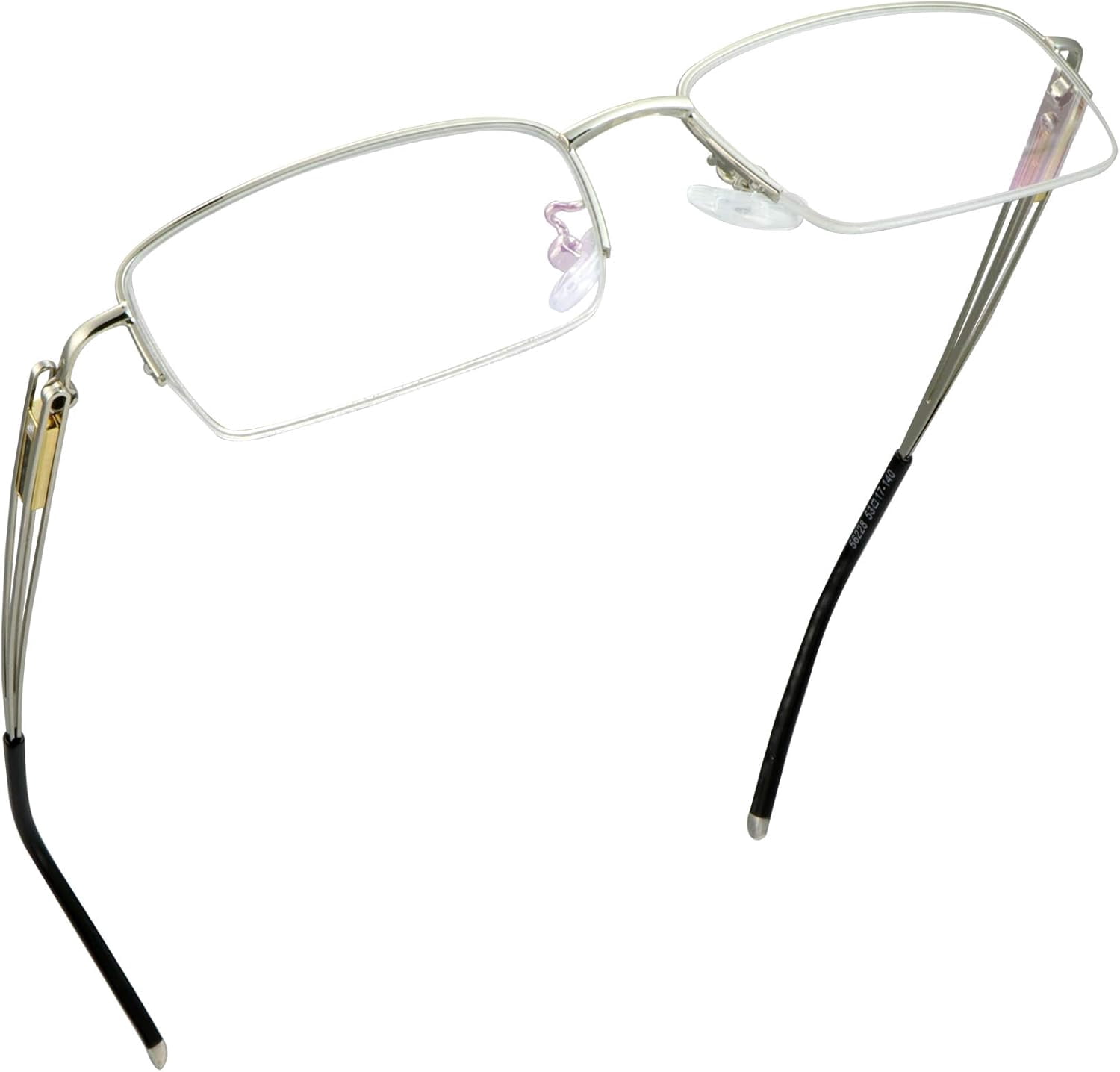 Alloy Semi Rimless Reading Glassesblue Light Blocking Glasses Anti 2720