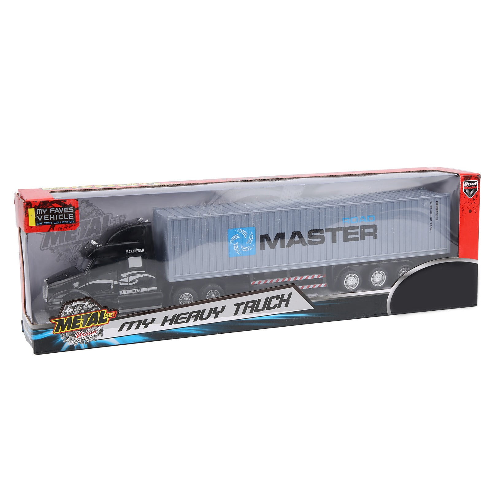 Alloy Simulation Container Car Model Children Kid Pull Back Car Toy ...