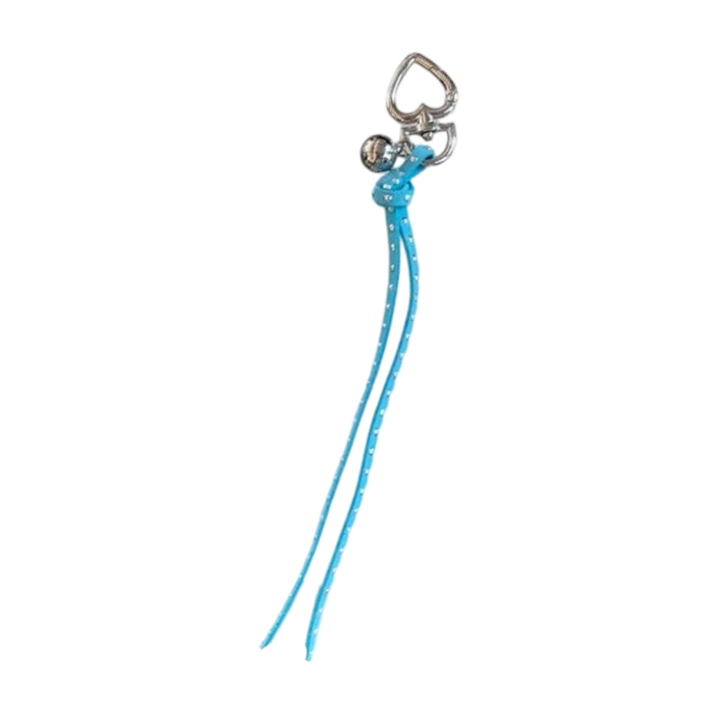 Alloy Sphere Keyring Adorned With Thread Tassels Portable Everyday ...