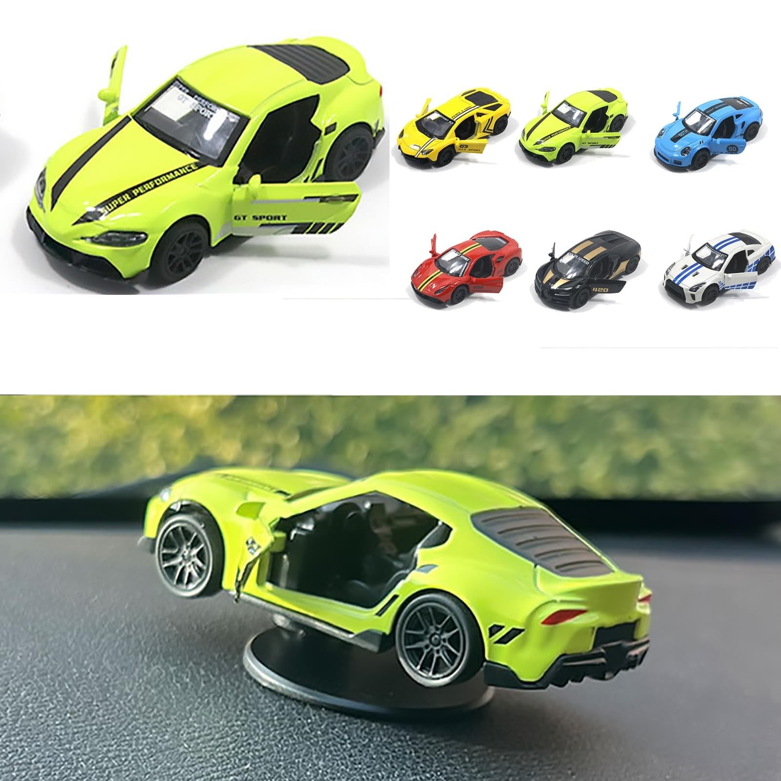 Alloy Sports Car Model,4.1x1.77x1" - Dashboard Decorations,Car Centre ...