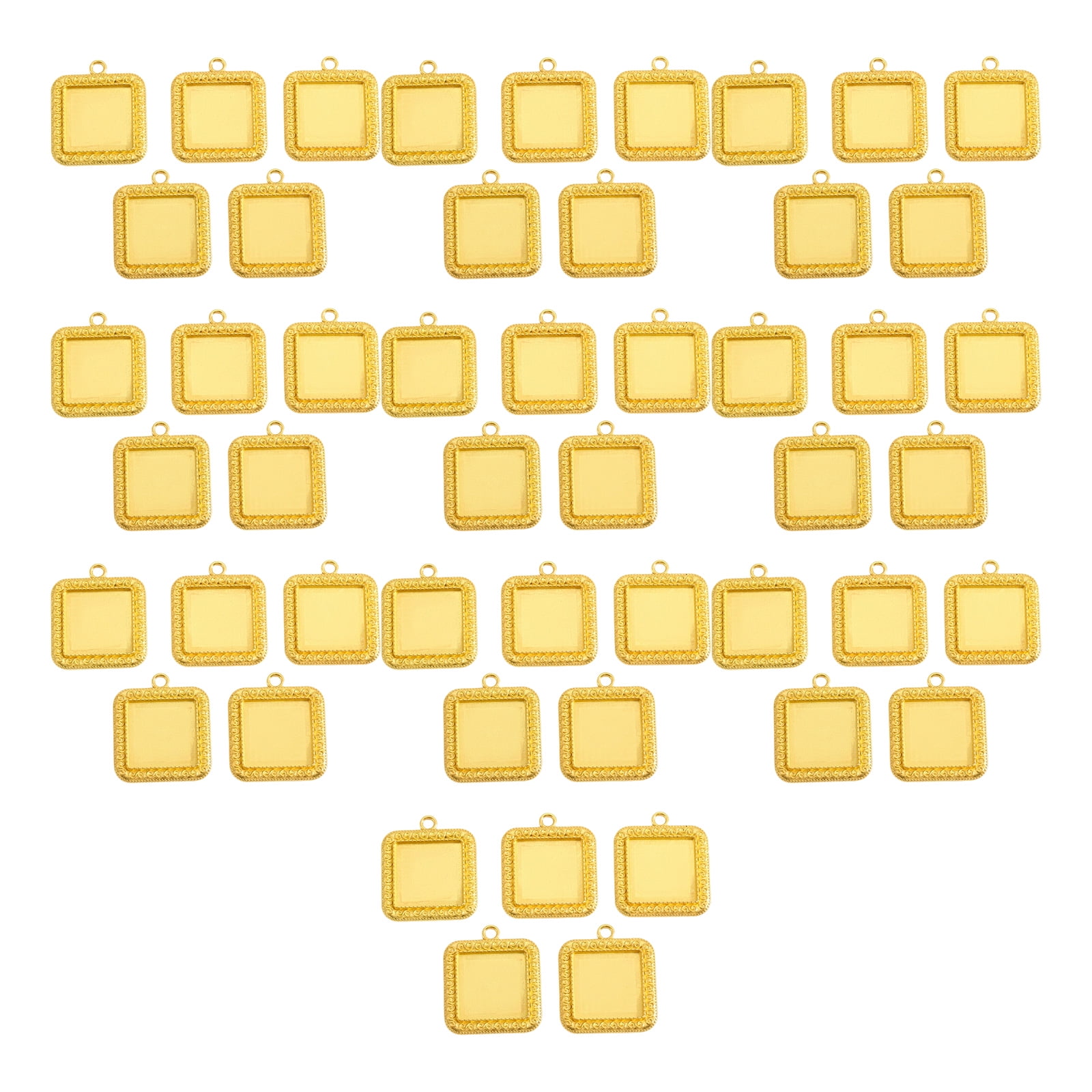 Alloy Square Base for 20mm Time Gemstones Display Featuring Sturdy ...