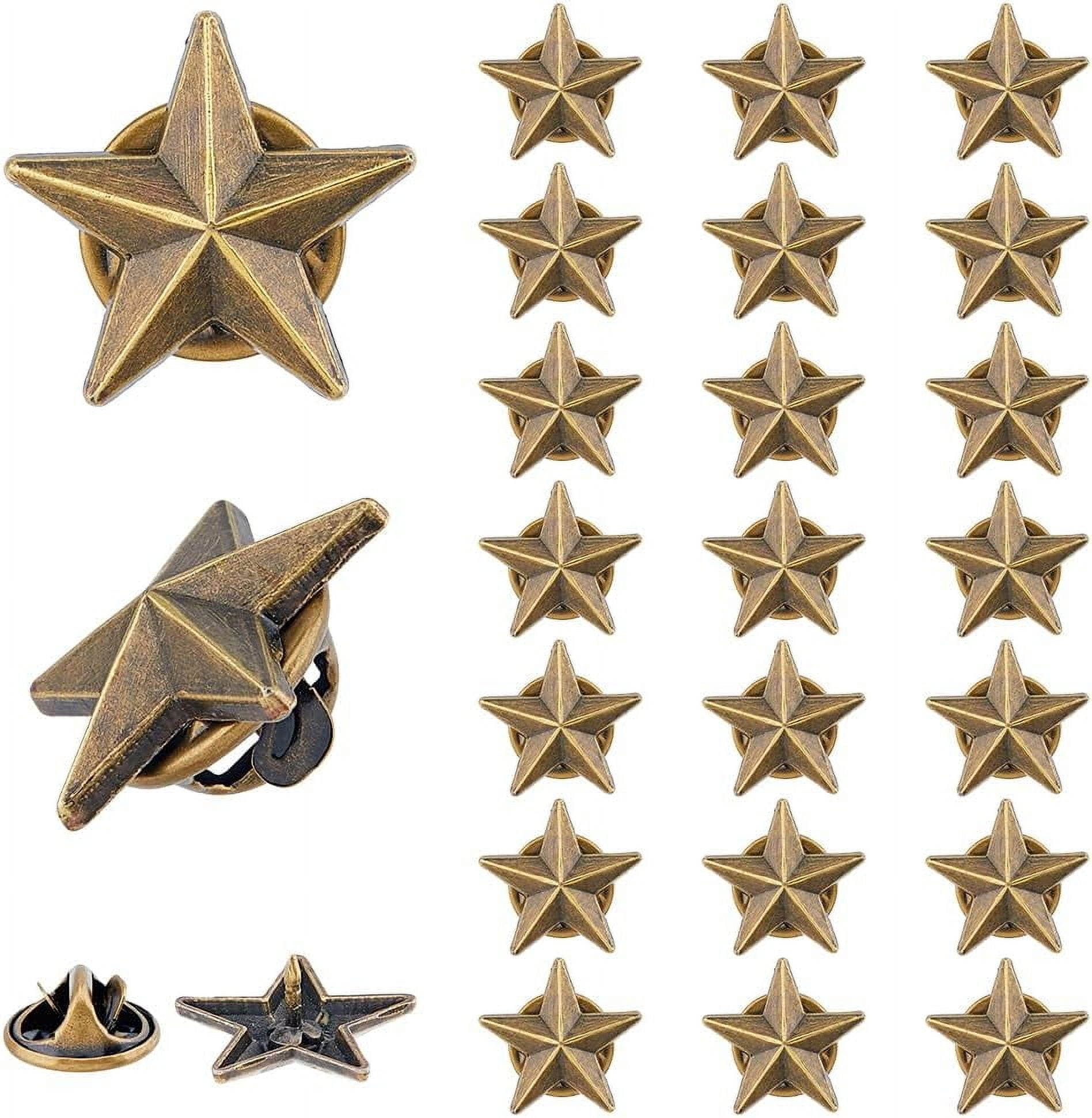 Alloy Star Badge Lapel Pin Alloy Lapel Pin Brooches Badge Military ...