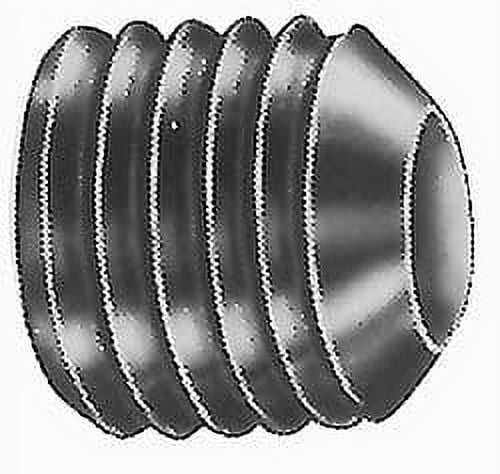 Alloy Steel Cup Point Socket Set Screw, 7/8-14 UNF, 1/2" Key, 3 ...