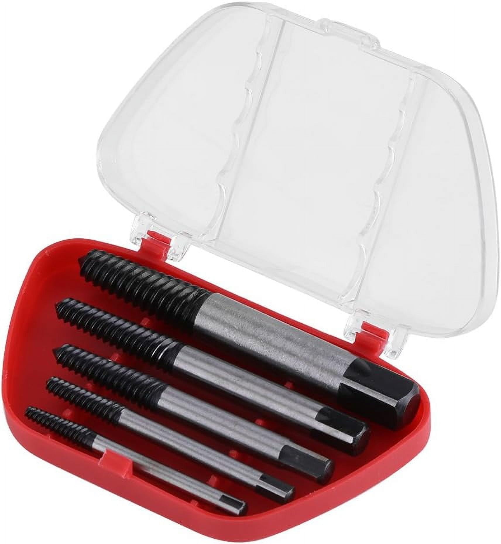 Alloy Steel Damaged Screw Extractor Set, 5 Pieces With Different Sizes ...