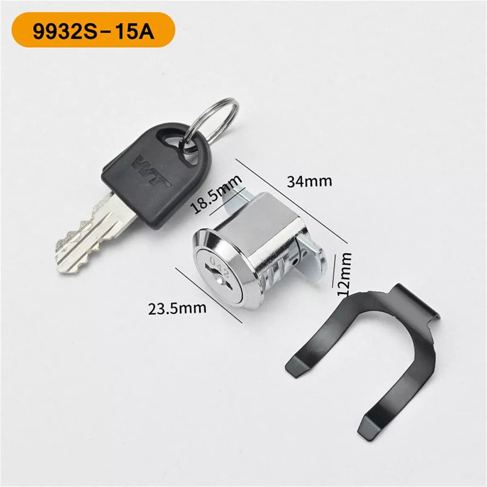 Alloy Toolbox Lock Cabinet Insert Linkage Drawer Lock 180° Rotation ...