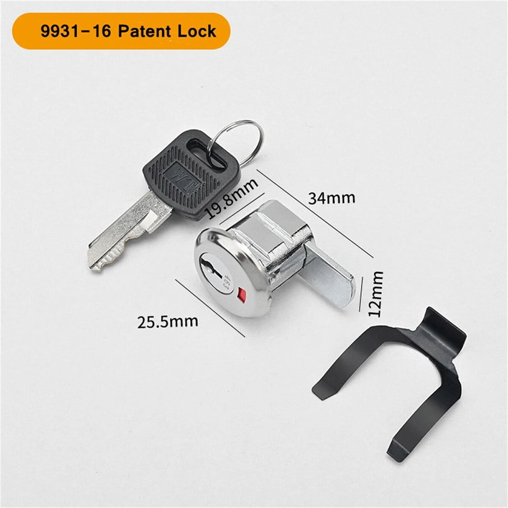 Alloy Toolbox Lock Cabinet Insert Linkage Drawer Lock 180° Rotation ...