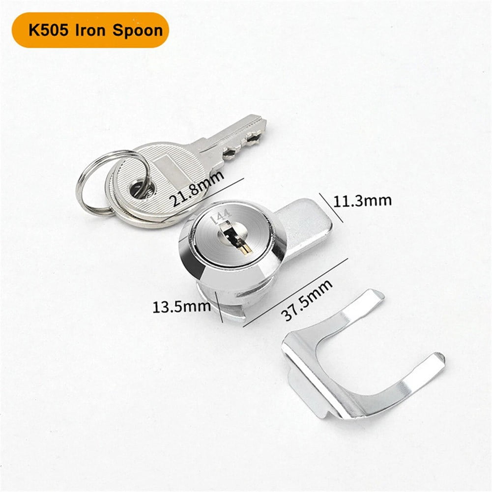Alloy Toolbox Lock With Two Keys And 180 Degree Rotation For Secure ...